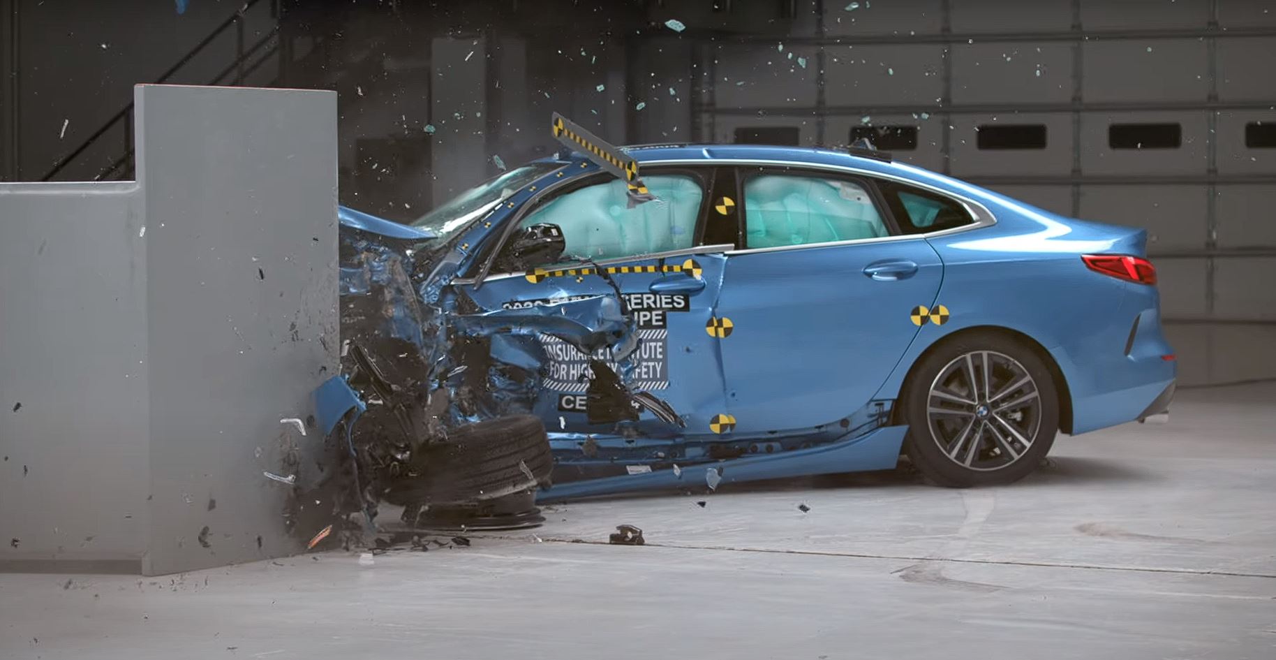 El BMW Serie 2 Gran Coupé se somete a las pruebas de choque del IIHS ...