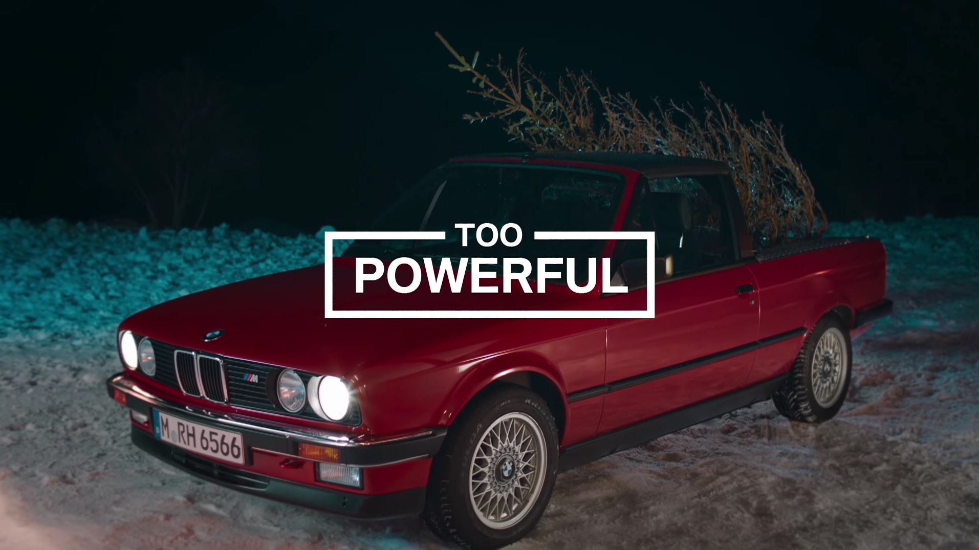 El BMW E30 Pick-up protagoniza el último e hilarante anuncio de BMW M ...