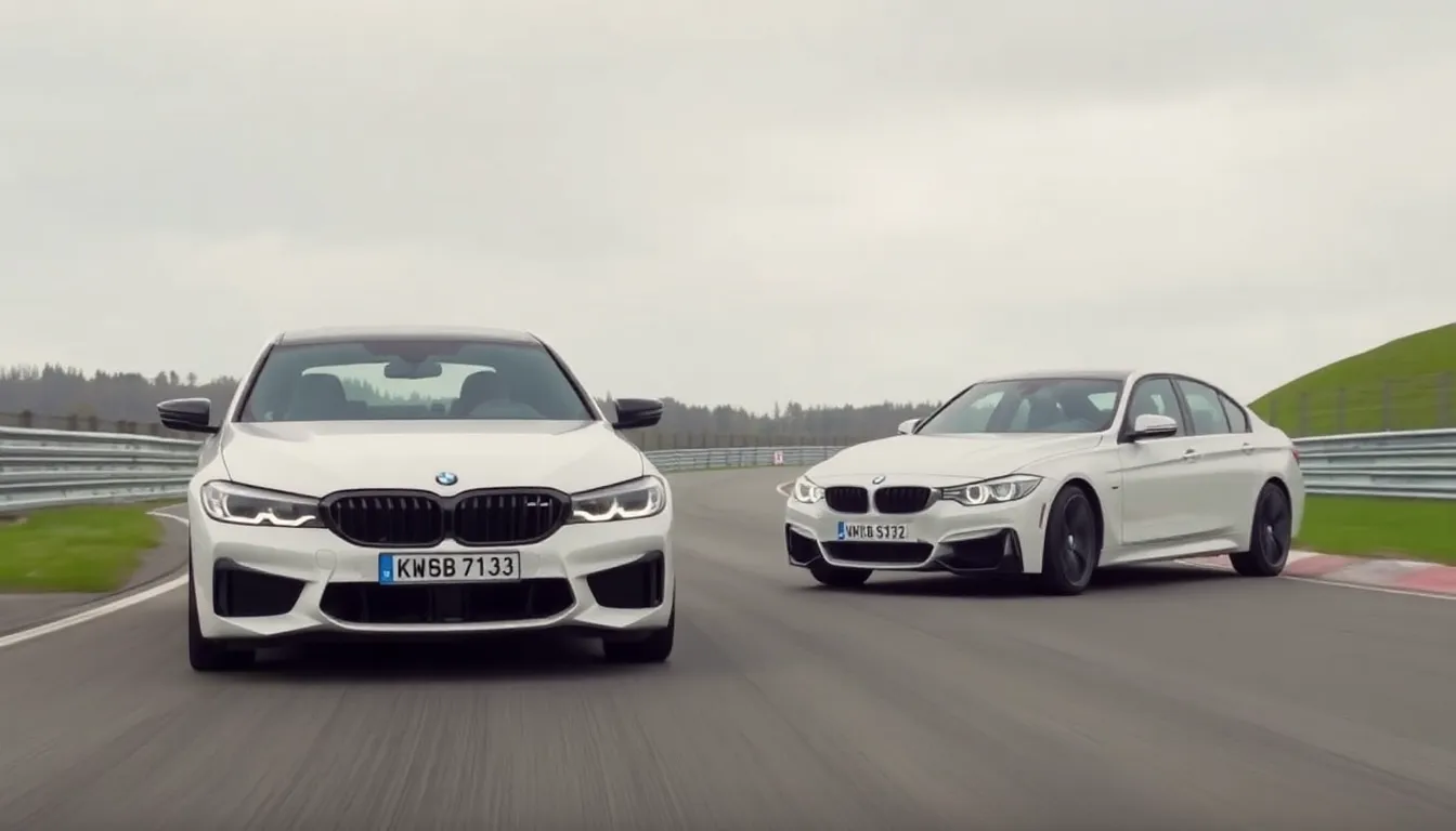 BMW M350 e i3 Sedanes en Nürburgring Video Revelador - Blog de BMW